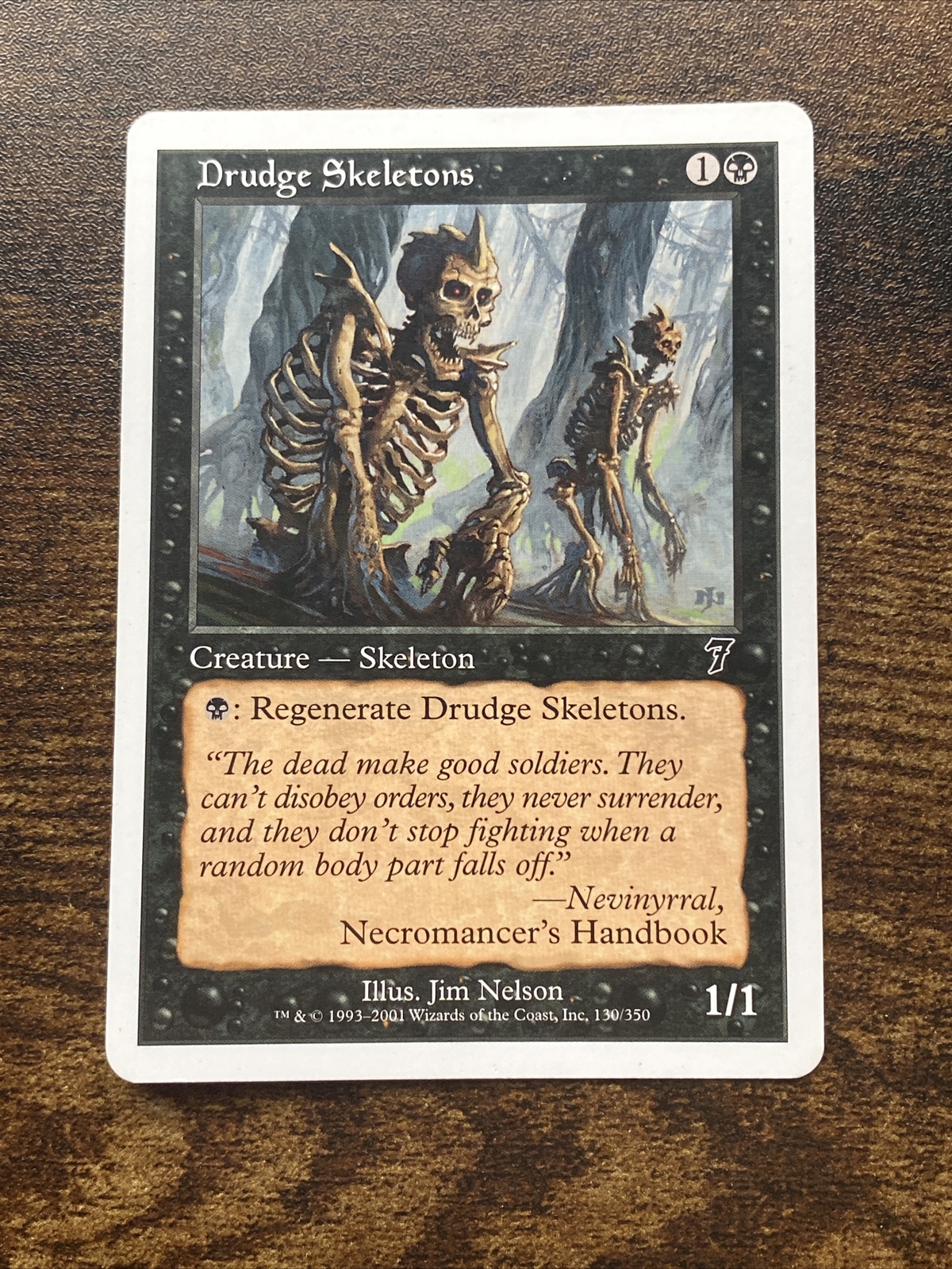 Drudge Skeletons (130) Seventh 7th Edition MTG Magic The Gathering L833* | eBay