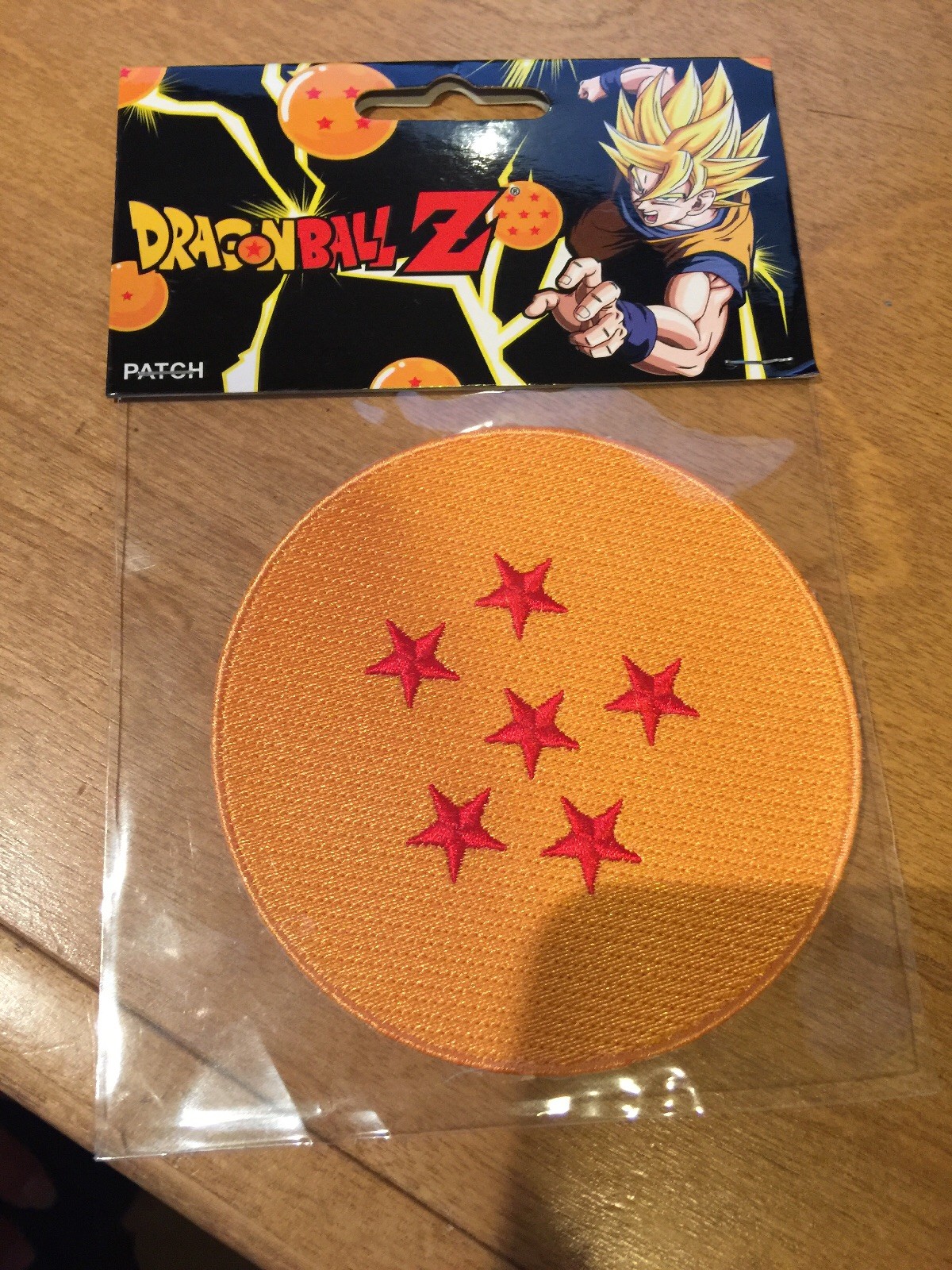 DRAGON BALL Z - 6-STAR DRAGON BALL PATCH IRON SEW ON BRAND NEW | eBay