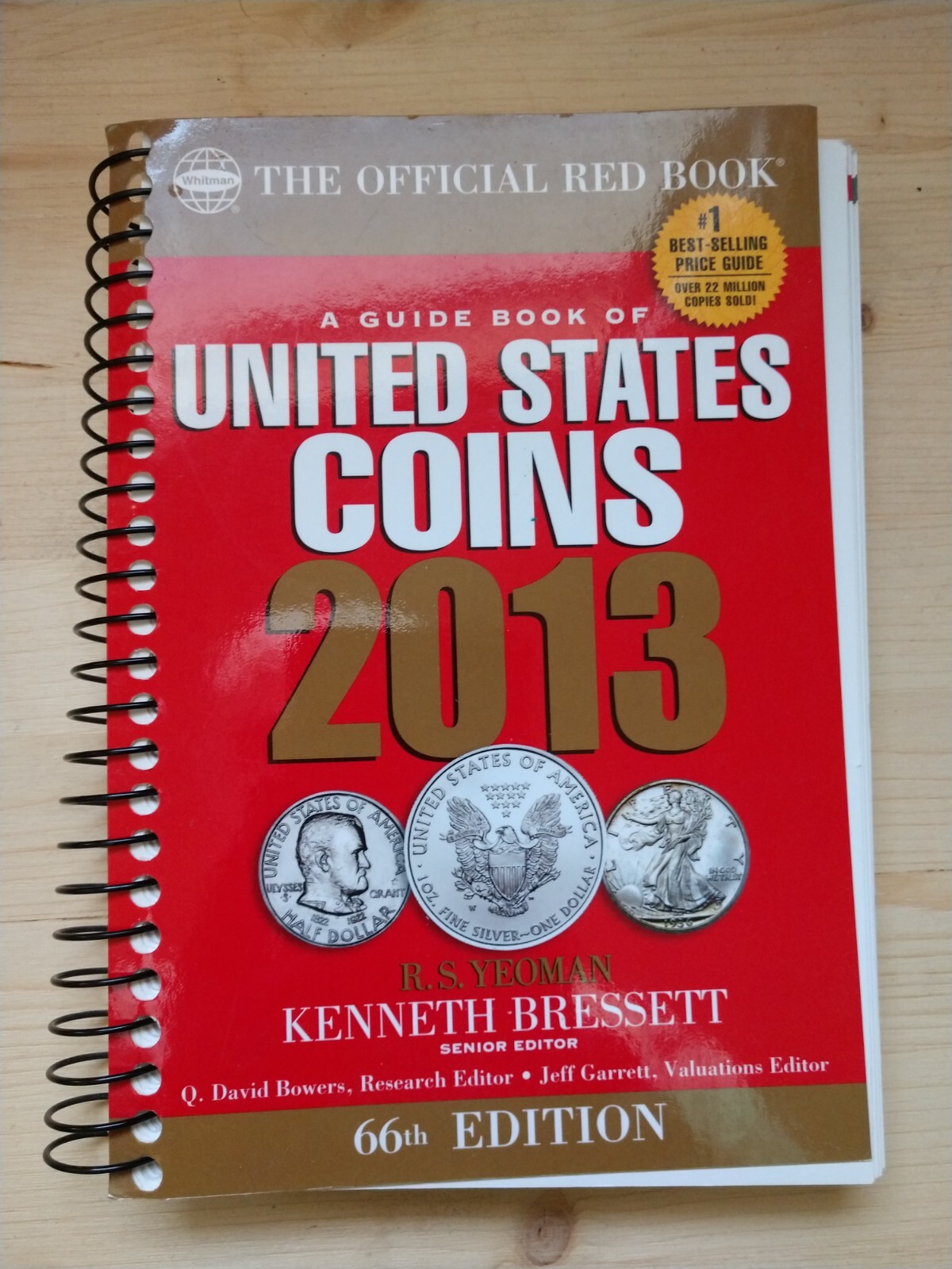 2013 RED BOOK GUIDE BOOK OF UNITED STATES COINS, SPIRAL 66th EDITION | eBay