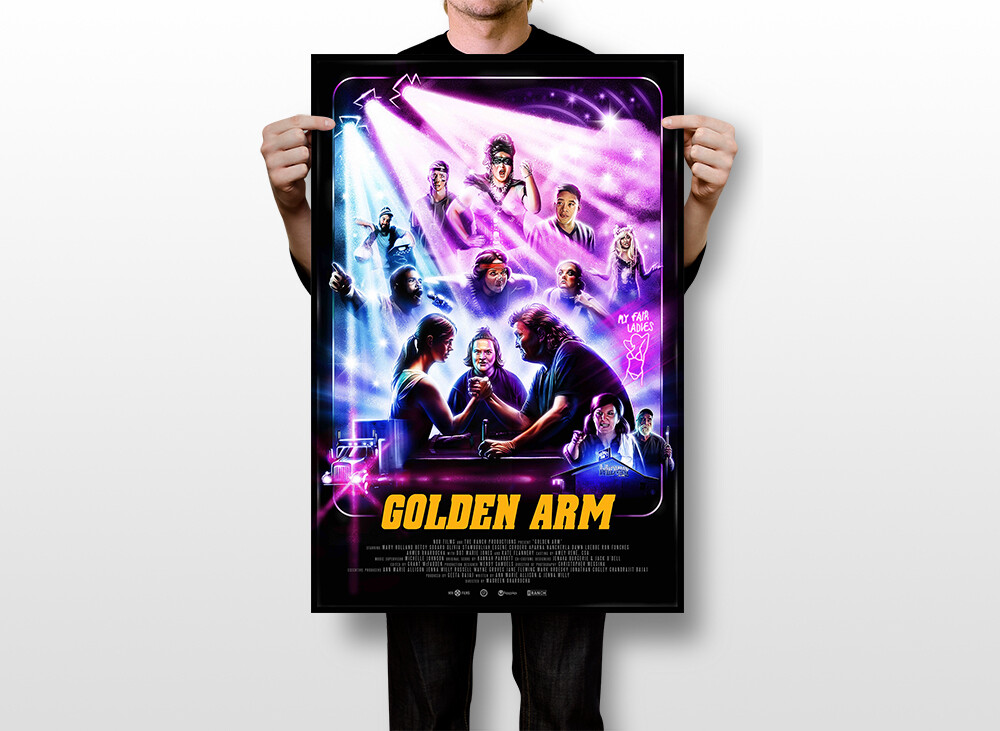 Golden Arm Movie Print Hot New Film Painting Wall Art Home Decor ...