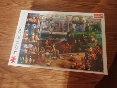 Trefl Red 6000 Piece Puzzle - Train Station, New ,Sealed | eBay