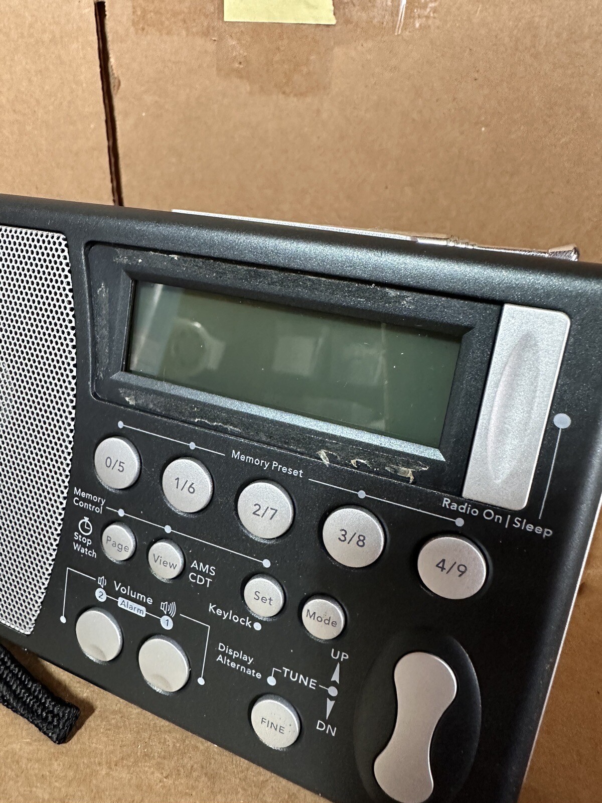 Tevion am/fm digital alarm clock radio. AD | eBay