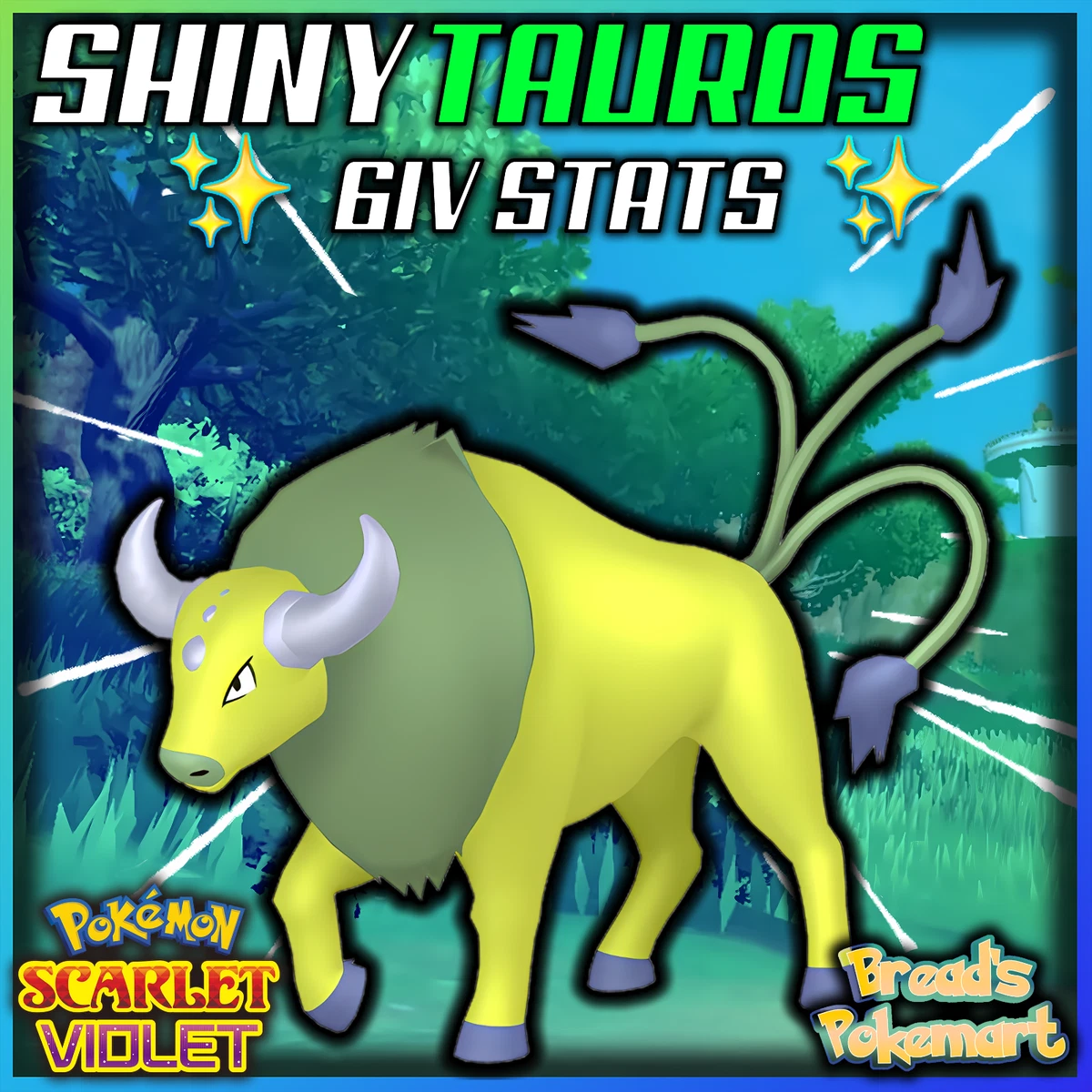 Pokemon Tauros Shiny