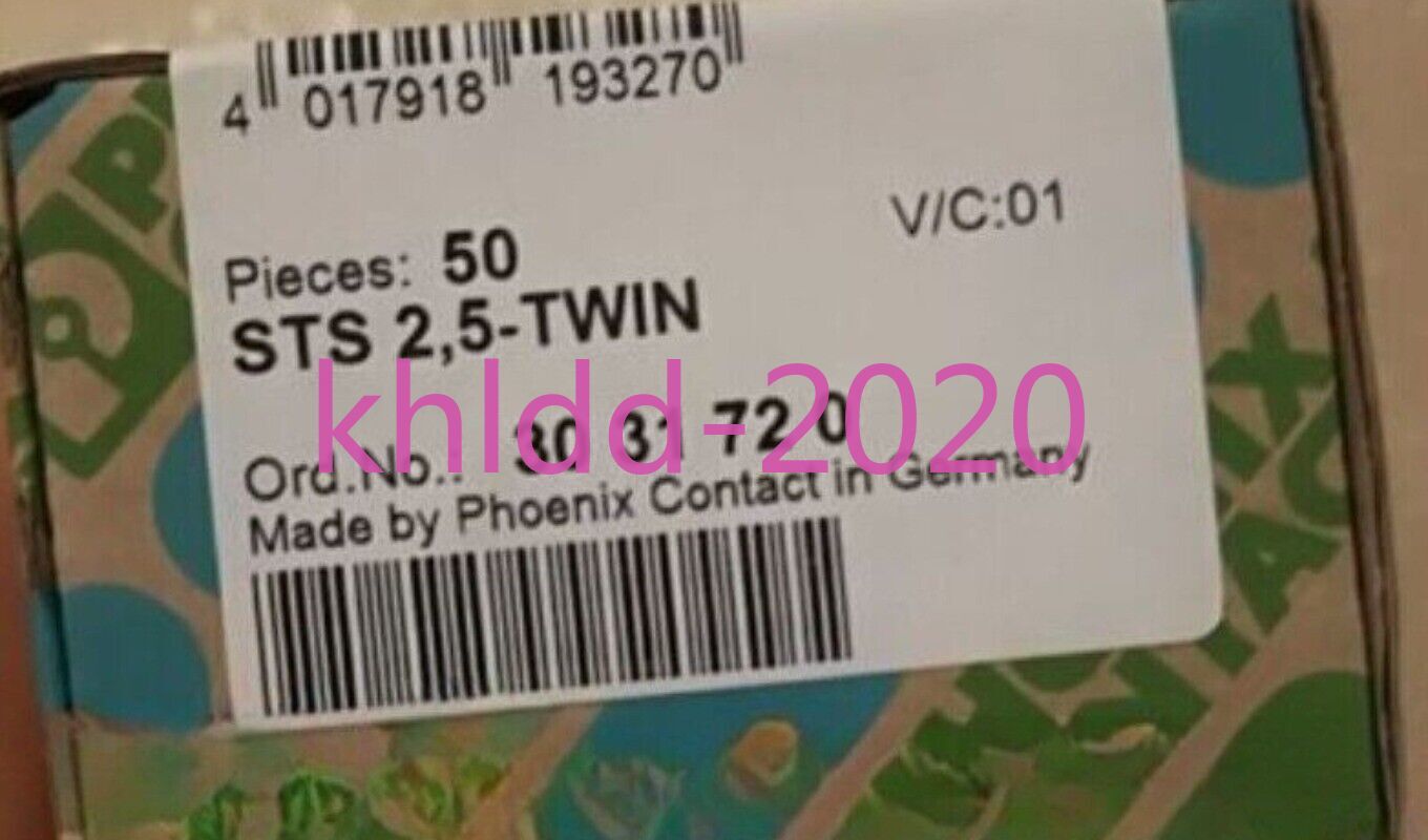 50*pcs Phoenix Contact STS 2,5-TWIN 3031720 Connecting terminal | eBay