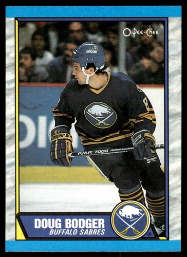 1989-90 O-Pee-Chee Doug Bodger Buffalo Sabres #154 | eBay