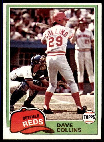 1981 TOPPS DAVE COLLINS . CINCINNATI REDS #175 | eBay