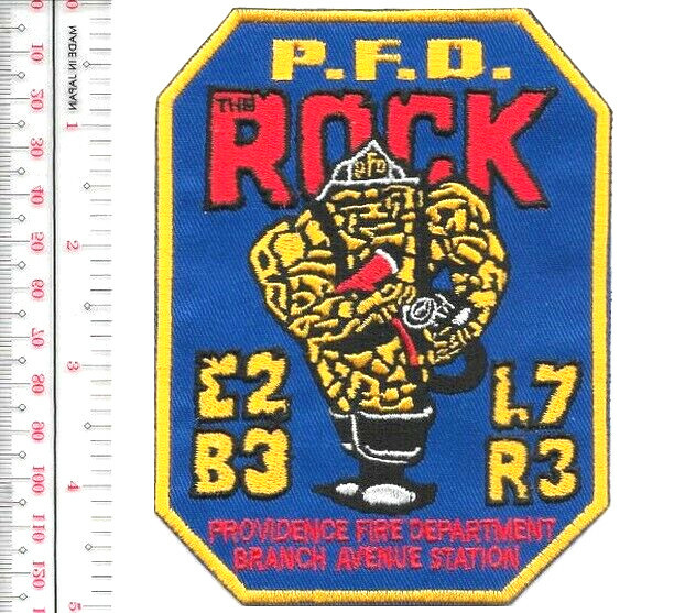 Providence Fire Dept Fire Engine 2 Ladder 7 Ave Station The Rock vel NO ...