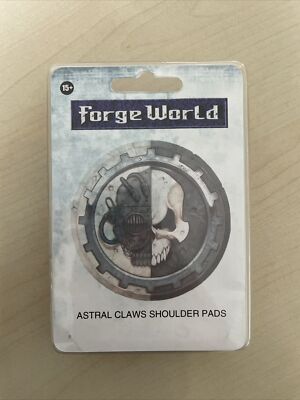 Forge world Astral Claws Shoulder Pads Warhammer 40k Space Marines Gw ...