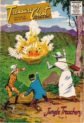 Treasure Chest Vol. 16 #19 GD/VG 3.0 1961 Stock Image Low Grade | eBay