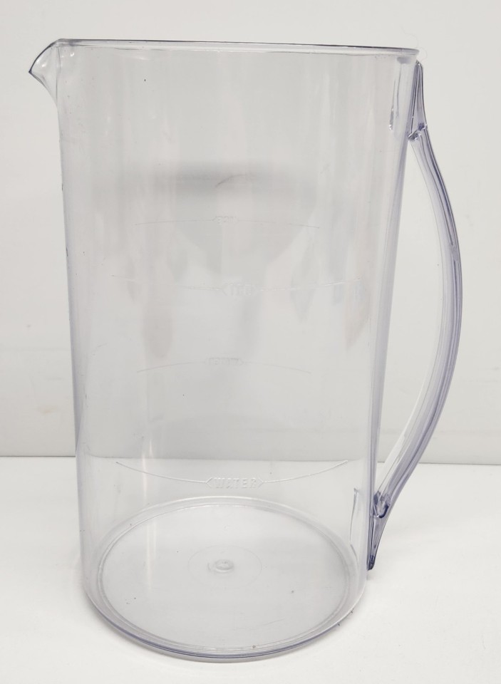 Mr. Coffee Iced Tea TM1 Replacement 2 Qt Clear Pitcher W/ Red Brew ...