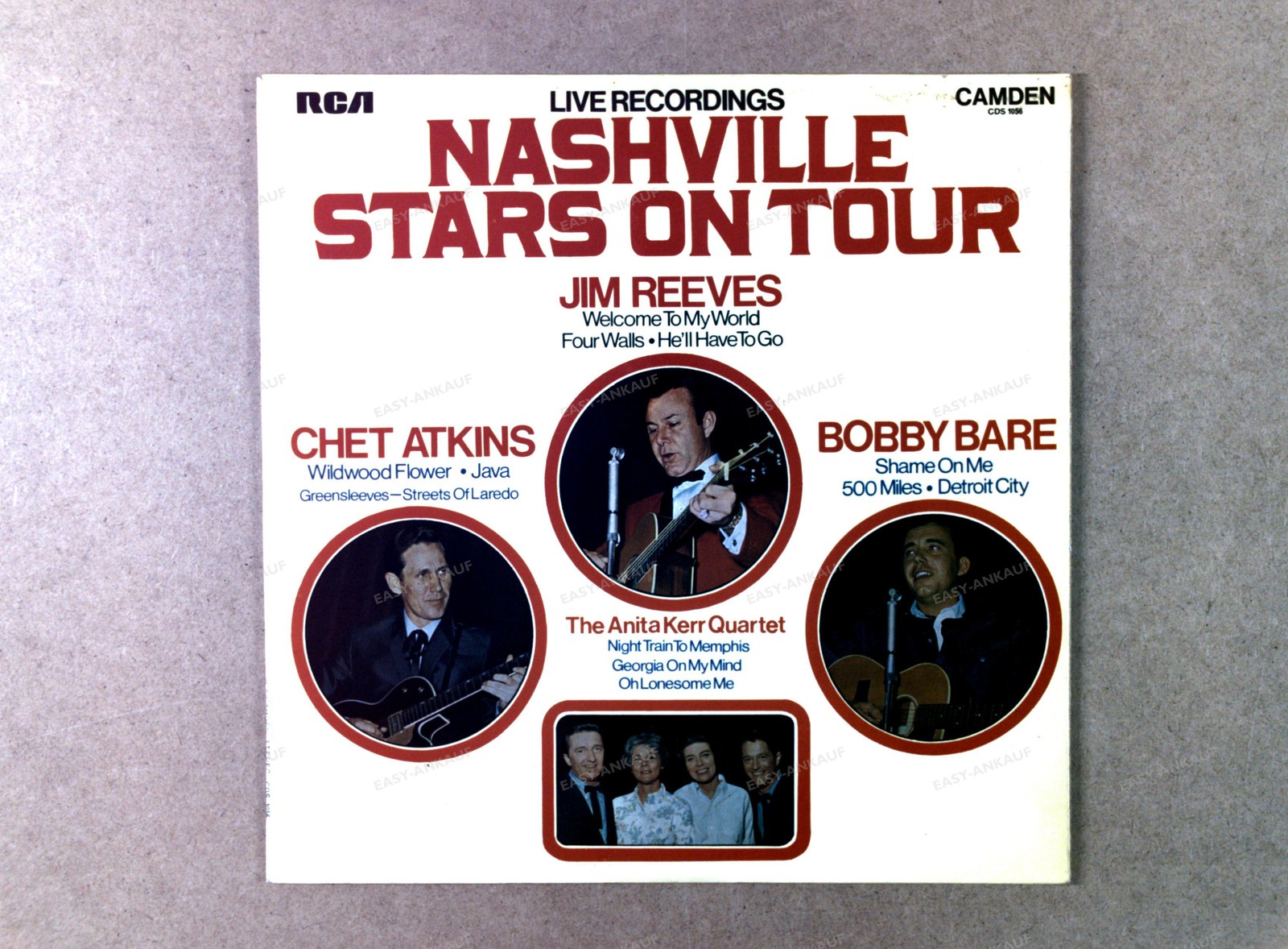 Atkins / Bare / Reeves /Anita Kerr Singers - Nashville Stars On Tour ...