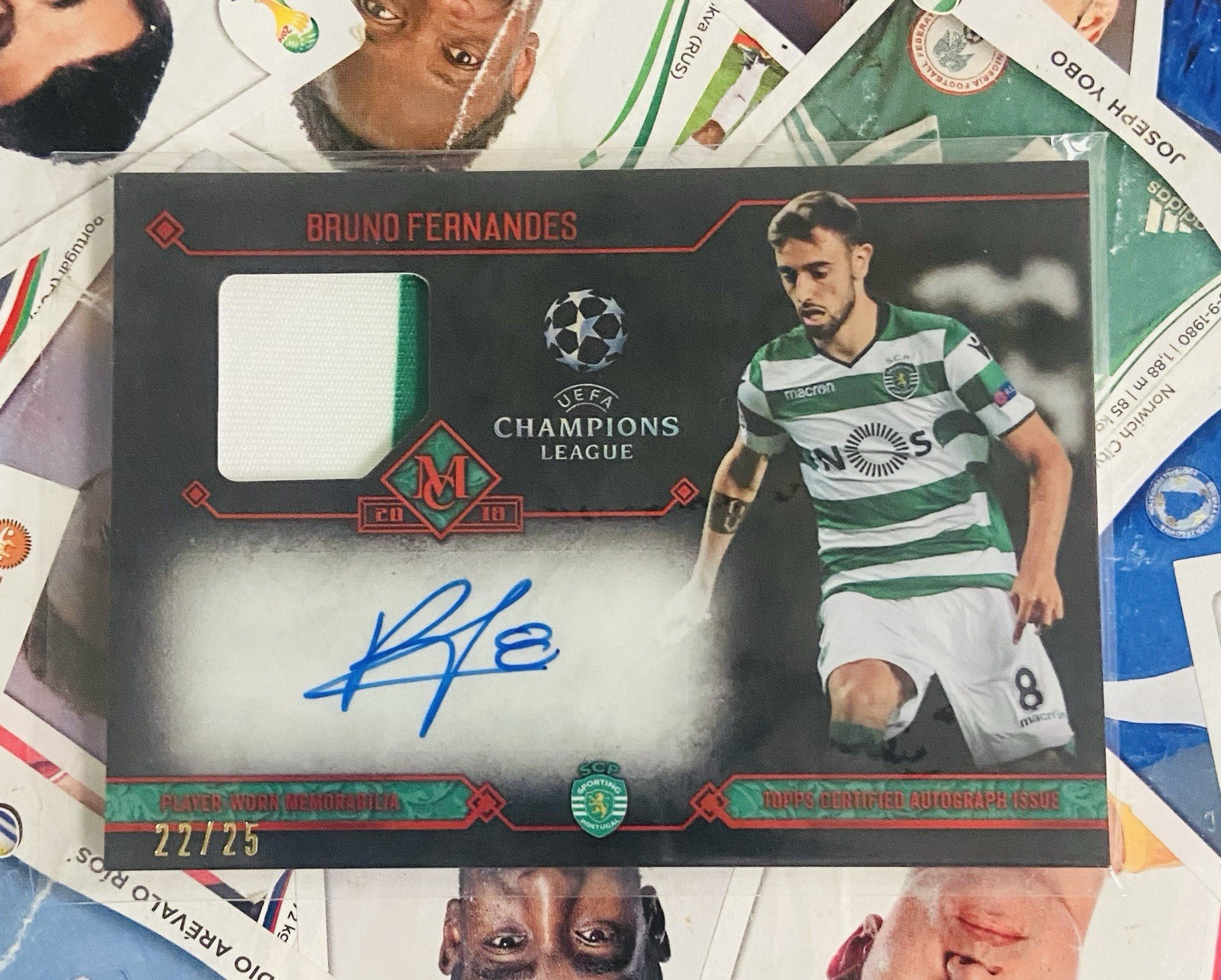 2017-18 Topps Museum Collection UCL - Museum Autograph Relics Bruno ...