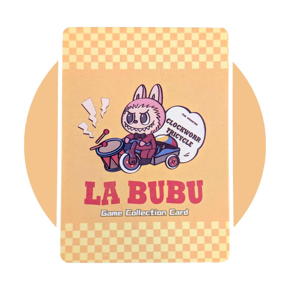 Labubu Game Collection Trading Card (KK03): White Monster on Mountain ...