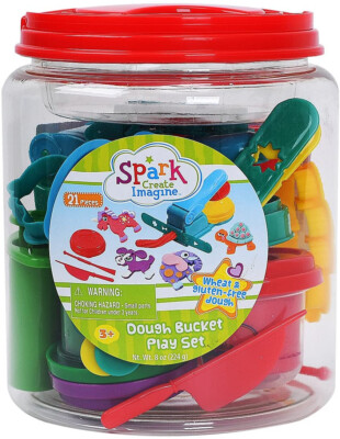 SPARK CREAT IMAGINE Dough Bucket Play Set (Multi Colour) | eBay