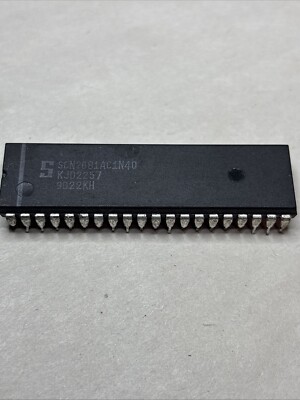 Signetics SCN2681AC1N40 DUART Dual Univ Asynchronous Rec & Tran IC Chip ...