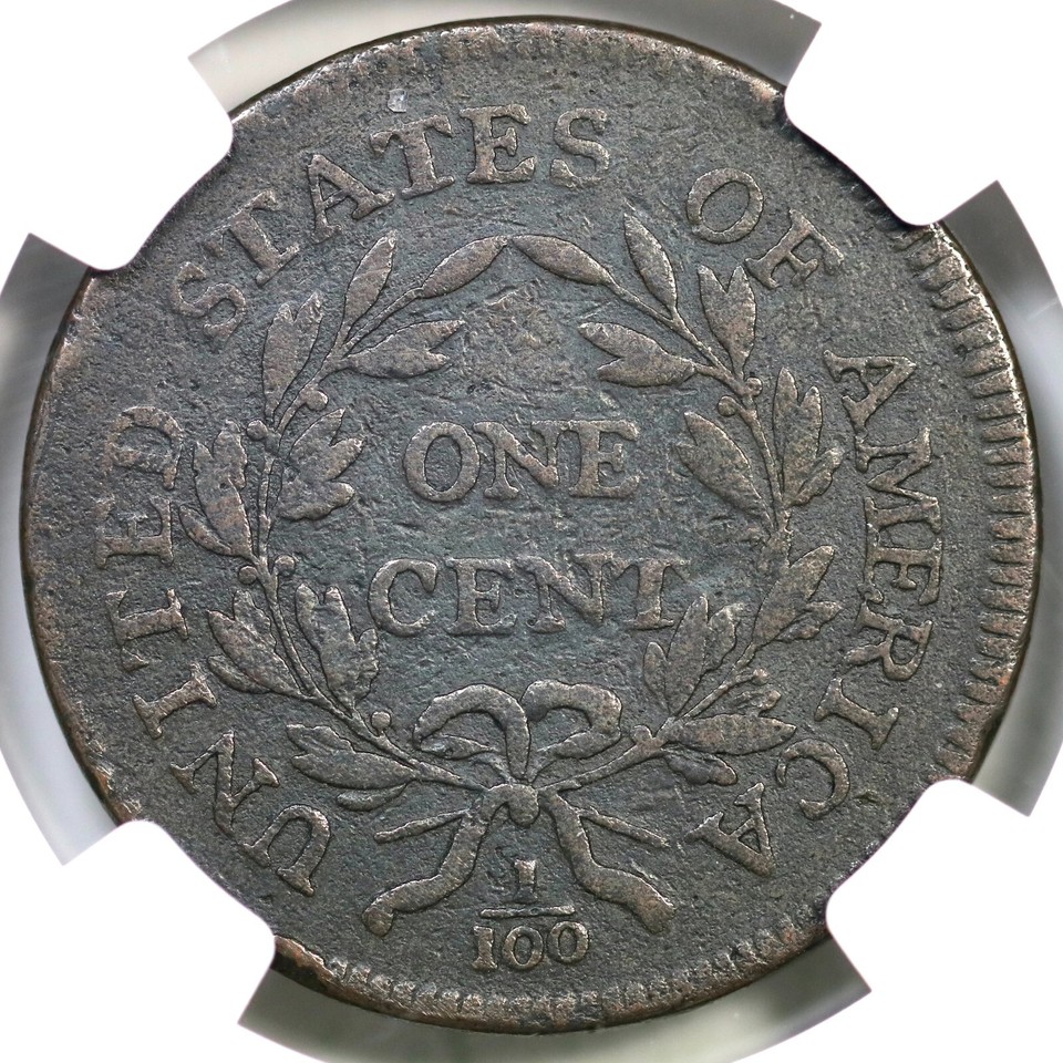 1796 S-84 R-3 NGC F Details Liberty Cap Large Cent Coin 1c | eBay