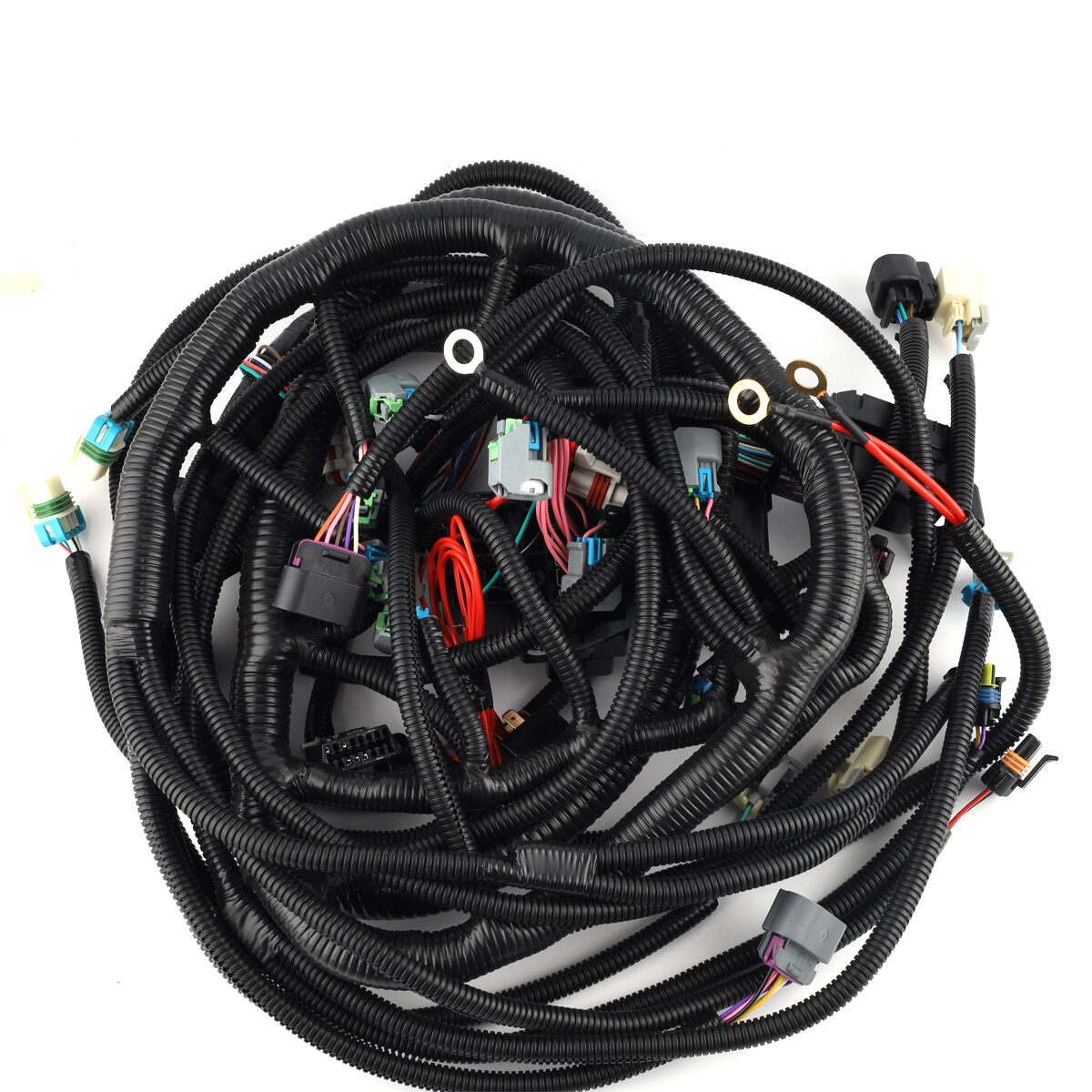 For 06-15 LS3 6.2L Standalone Wiring Harness 6L80E 6L90E Drive By Wire ...