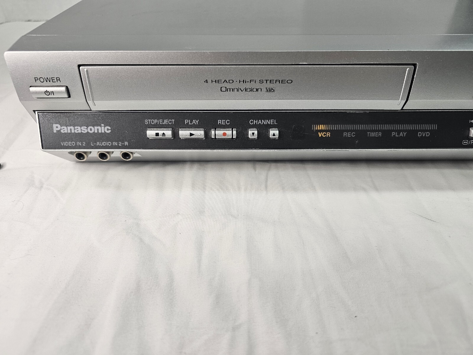 Panasonic PV-D4745S DVD VCR VHS Video Cassette Recorder Combo Player ...