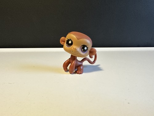 Hasbro LPS Littlest Pet Shop #56 Brown Monkey Figure | eBay