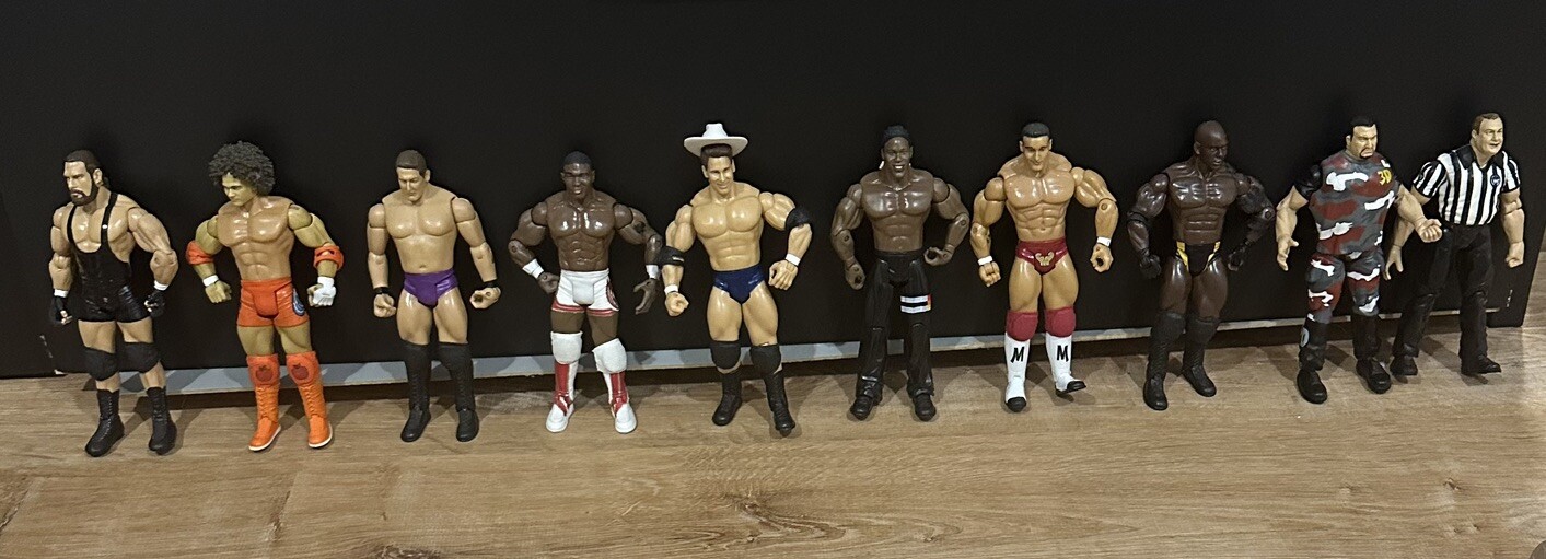 WWE Jakks Action Figures Lof Of 10 & Free Accessories | eBay