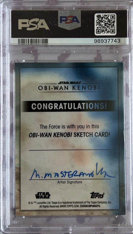 Star Wars Obi-Wan Kenobi Sketch-Freck | eBay