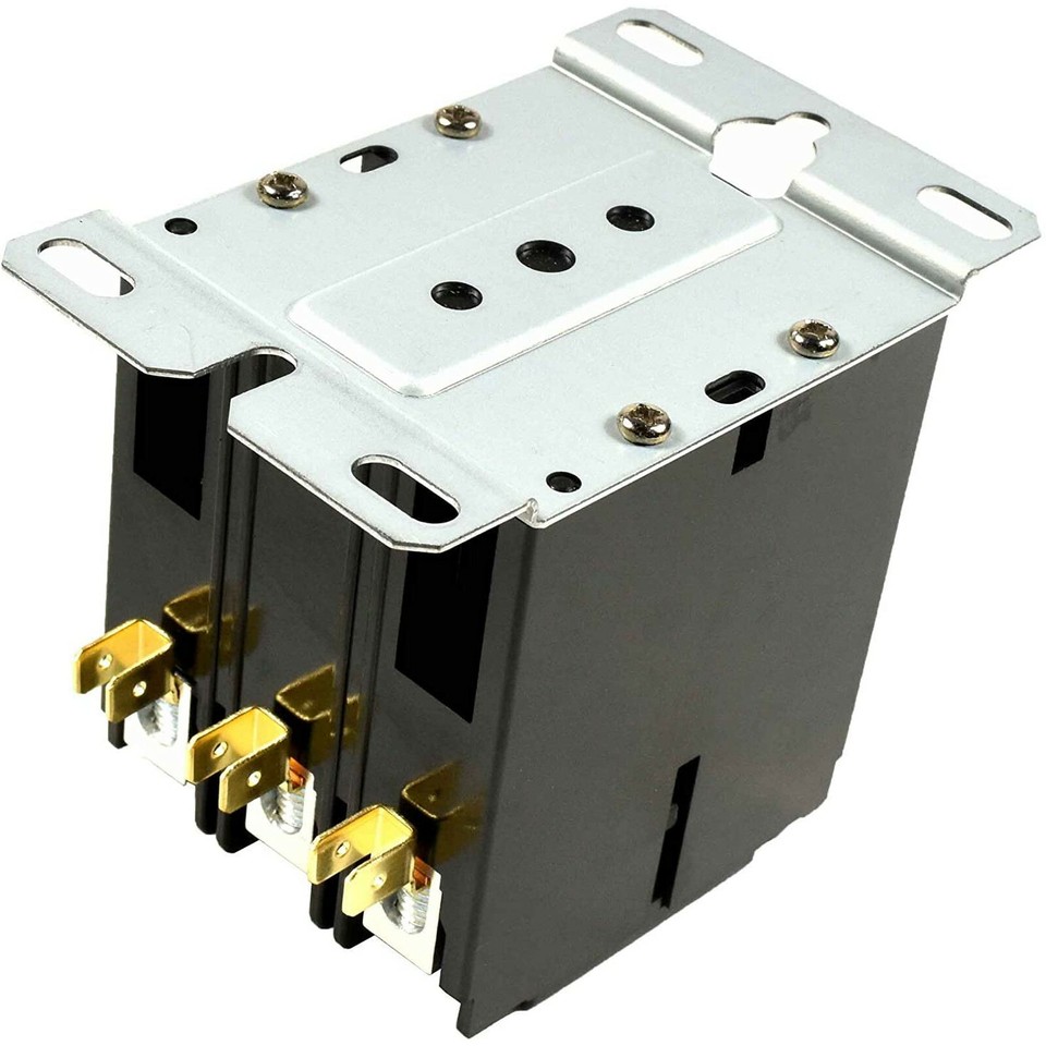 HQRP 3-Pole 40 Amp Coil 24V AC Contactor Definite Purpose Relay for ...