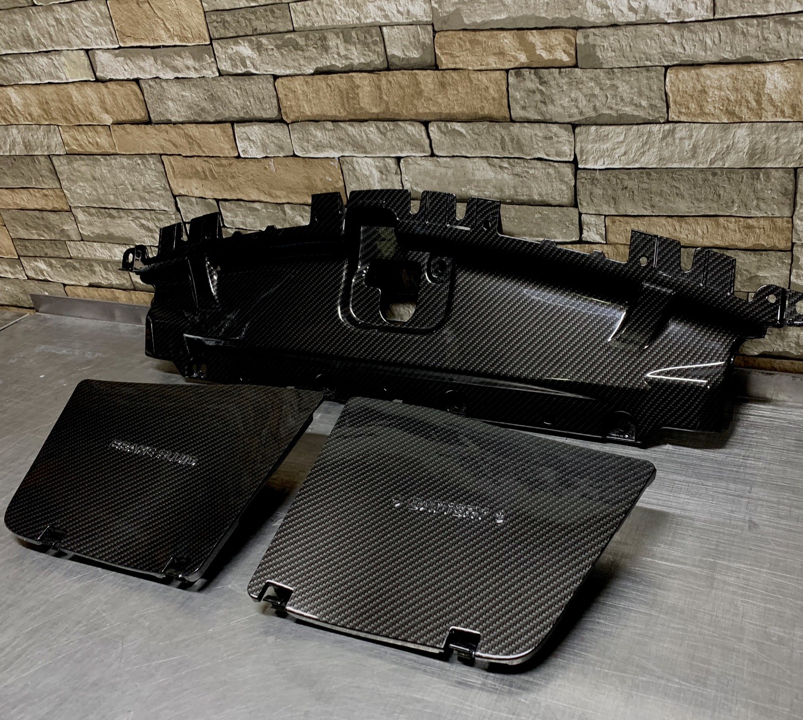 2008-13 G37 SEDAN Radiator Battery Brake IN12241 Cover Hydro Dipped ...