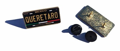 Pin Queretaro Car Plate Pin For Caps Clothing Enamel Badge MX QRO Pin ...