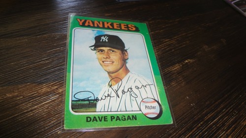 1975 TOPPS # 648 DAVE PAGAN BASEBALL CARD | eBay