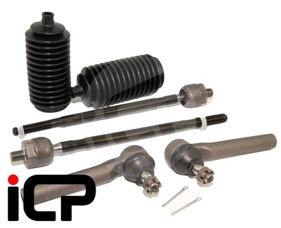 Inner, Outer Track Tie Rod Ends & Boots Fits: Subaru Impreza Turbo 92 ...