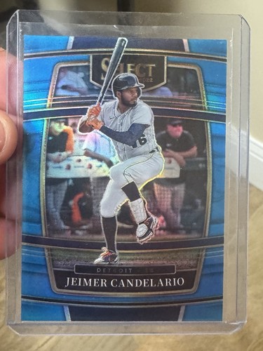 2022 Panini Select Concourse Jeimer Candelario Light Blue Prizm /149 | eBay