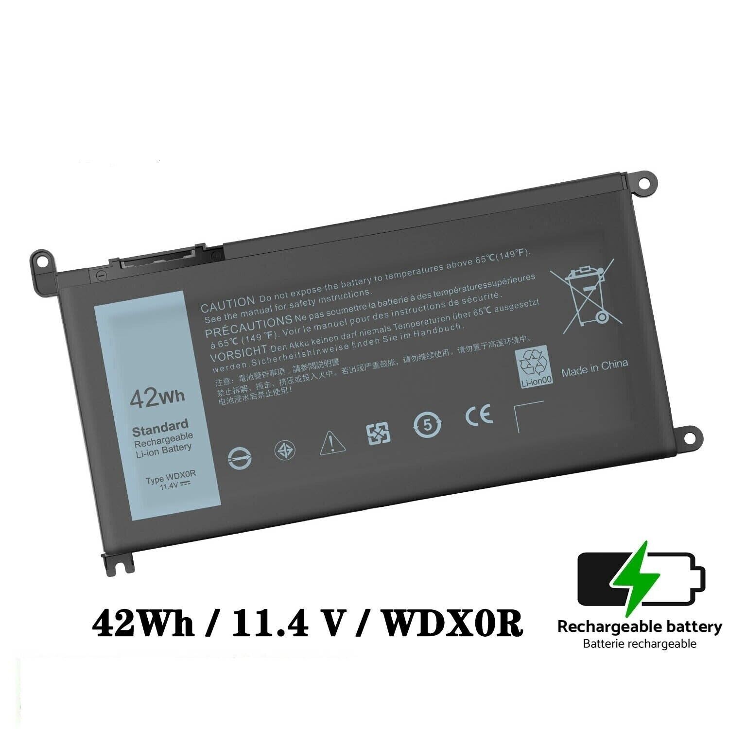 42WH WDXOR FC92N Replacement Battery For Dell Inspiron 13 7378 13 5000 ...