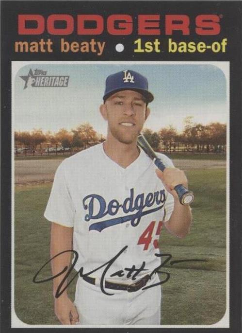 2020 Topps Heritage - Matt Beaty #14 for sale online | eBay