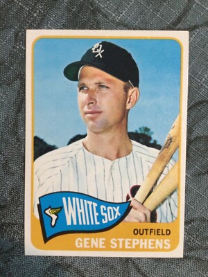 1965 Topps #498 Gene Stephens White Sox NM/MT | eBay
