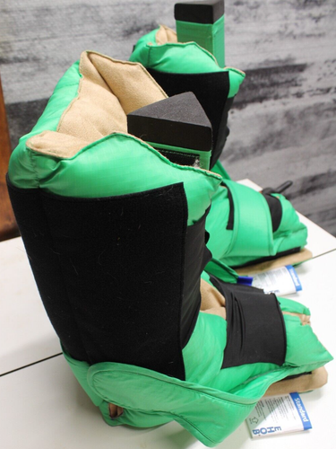 EHOB TruVue Heel Ulcer Protector Boot Green Made in the USA with Wedges ...
