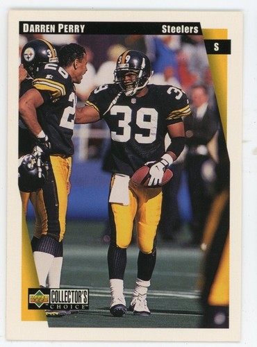 1997 Collector's Choice Football Card #550 Darren Perry | eBay