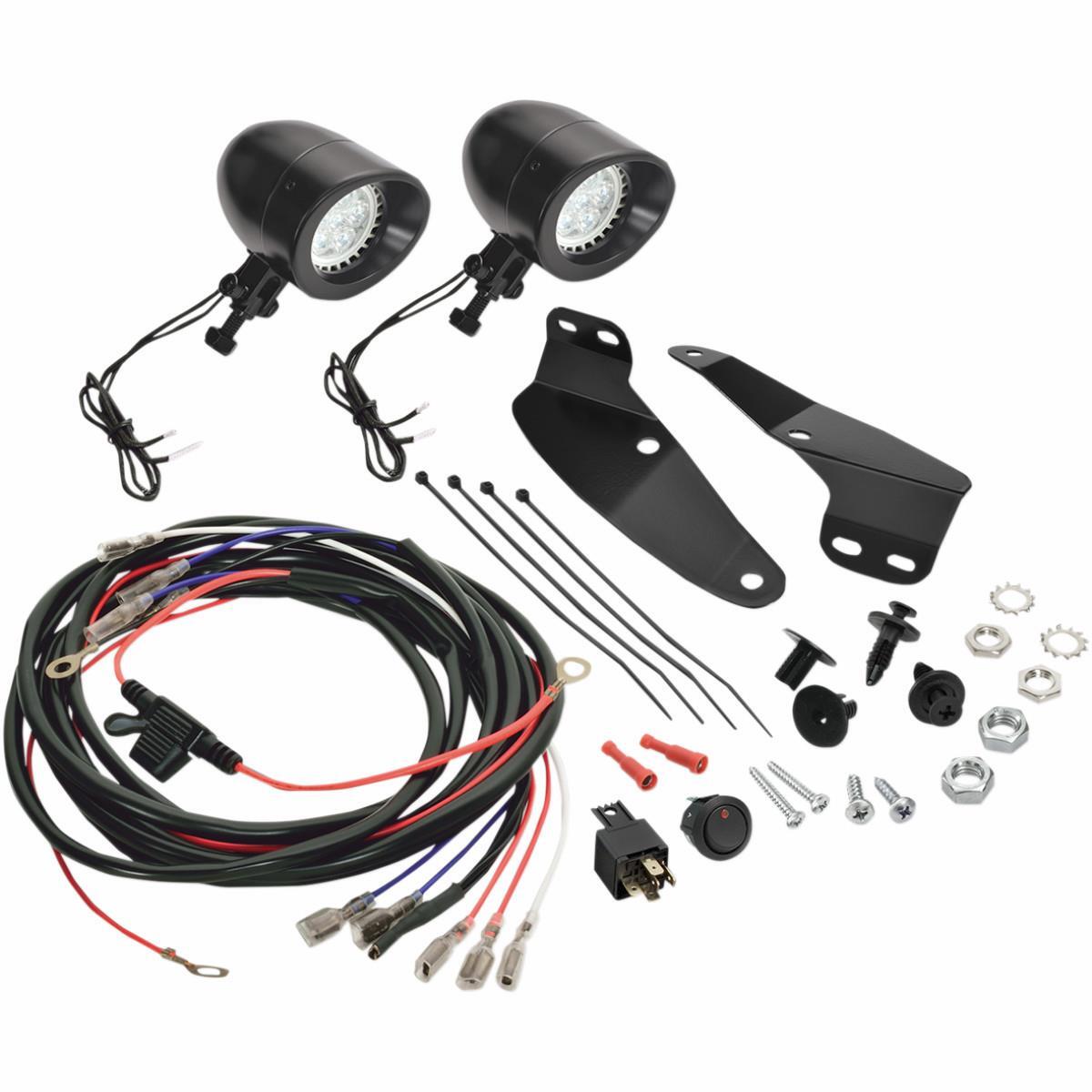Show Chrome - 52857L - Mini LED Light Kit, Black Satin for sale online ...