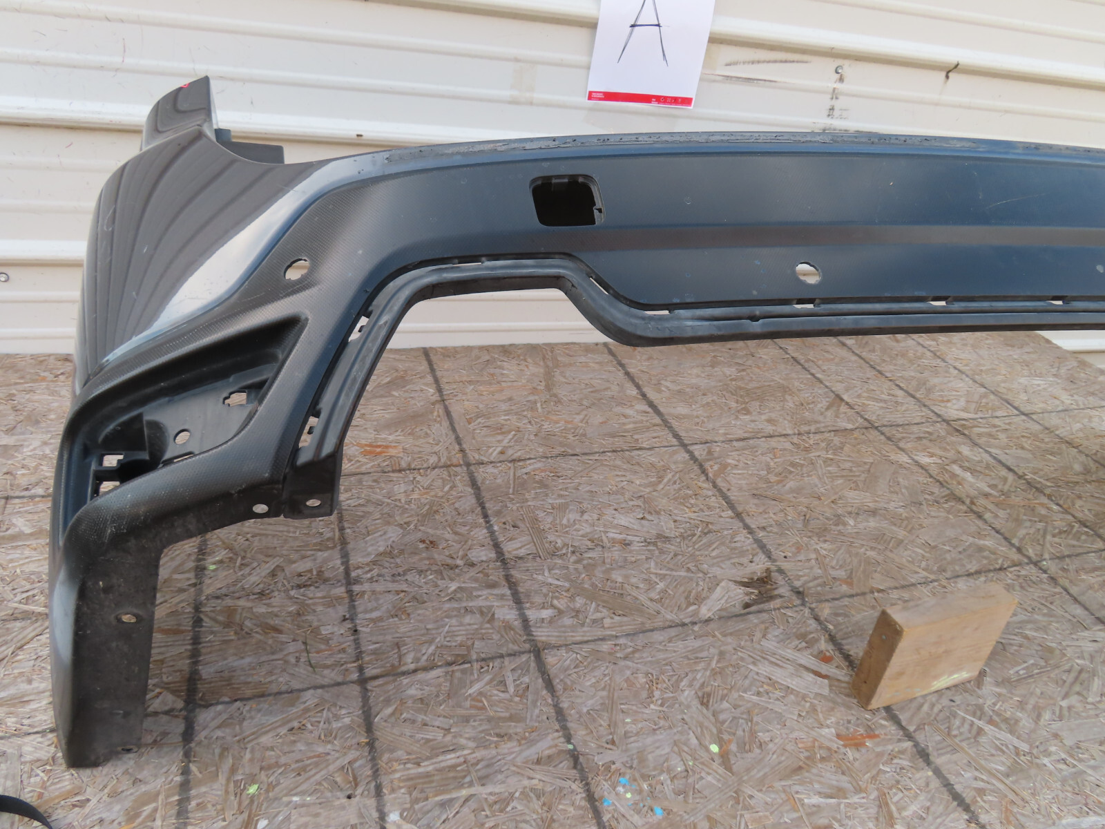 2019-2021 SUBARU FORESTER REAR BUMPER COVER PANEL 57704SJ301 19 20 21 ...