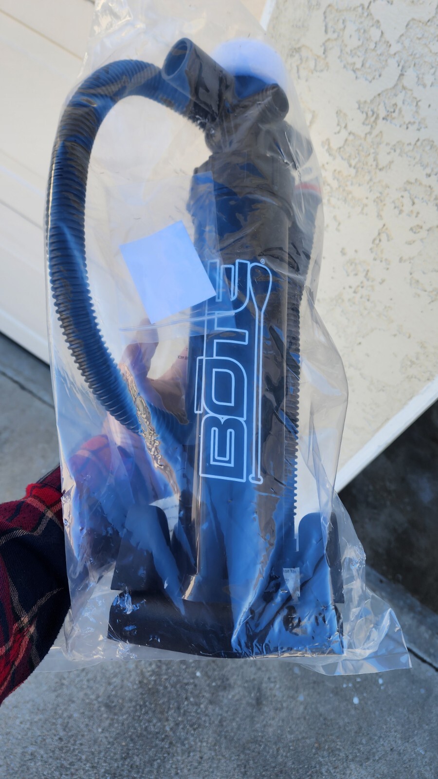 Bote Double Action Hand Air Pump Inflatable Float Tube Raft Boat Kayak ...