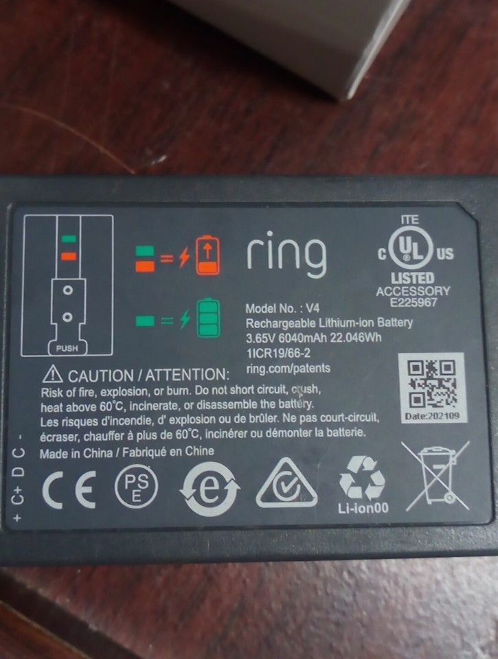 Ring Door Bell Battery Pack | eBay
