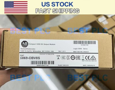 1PCS New Sealed AB 5069-OBV8S Compact I/O 8-Ch Safety Output Module ...