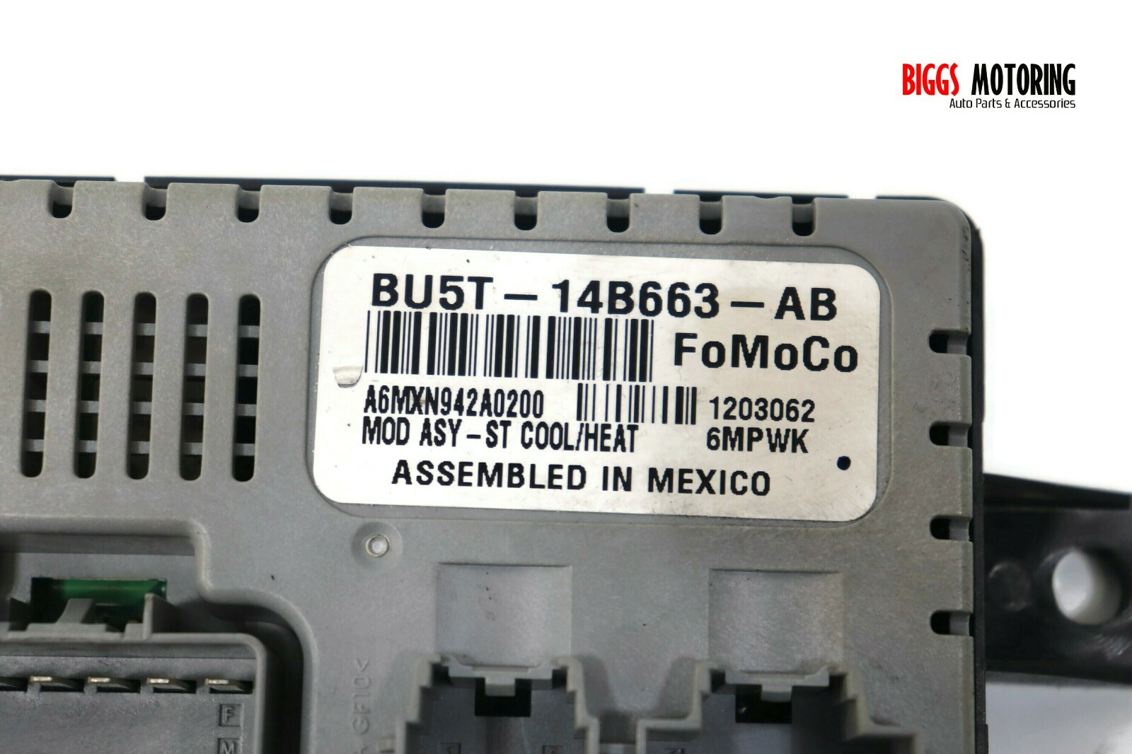 2013-2016 Lincoln MKZ Front Seat Temperature Control Module BU5T-14B663 ...