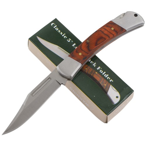 Rite Edge Rosewood Classic Lockback Folding Pocket Knife | eBay