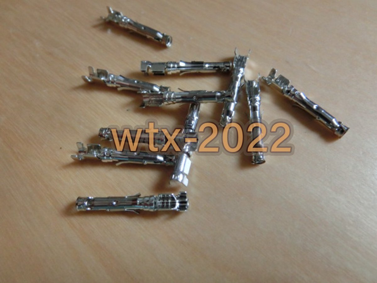 200PC NEW Connector Terminal 1-66101-9 Tinned Jack 18-16AWG | eBay