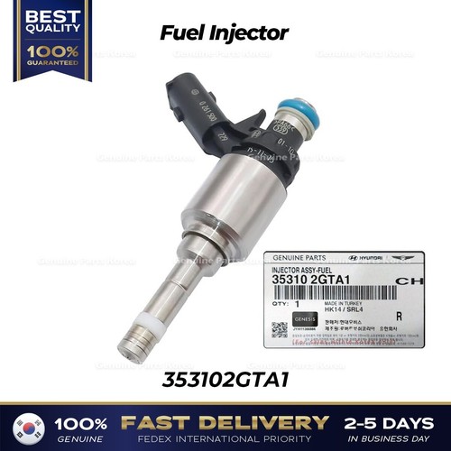 ⭐Genuine⭐ Fuel Injector 353102GTA1 for Hyundai Genesis Kia | eBay