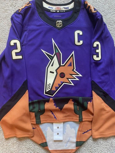 Arizona Coyotes Ekman-larsson Adidas Reverse Retro 1.0 Authentic NHL ...