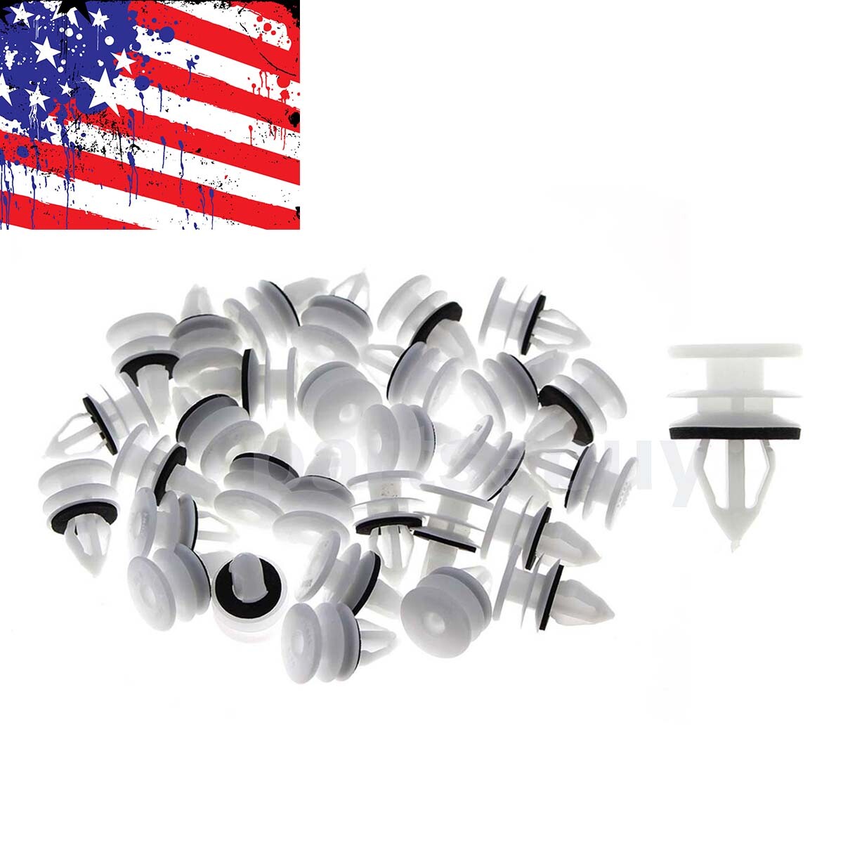 30pc Door Panel Clip W/ Sealer Trim Retainer 11519031 For GMC Envoy ...