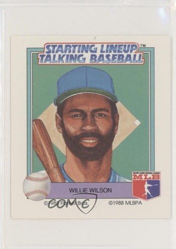1988 Starting Lineup Talking Baseball Kansas City Royals Willie Wilson ...