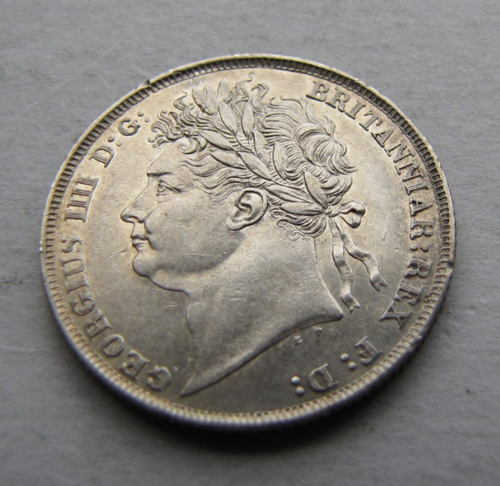 Great Britain KM687 George IIII Shilling 1824 sharp AU condition. | eBay