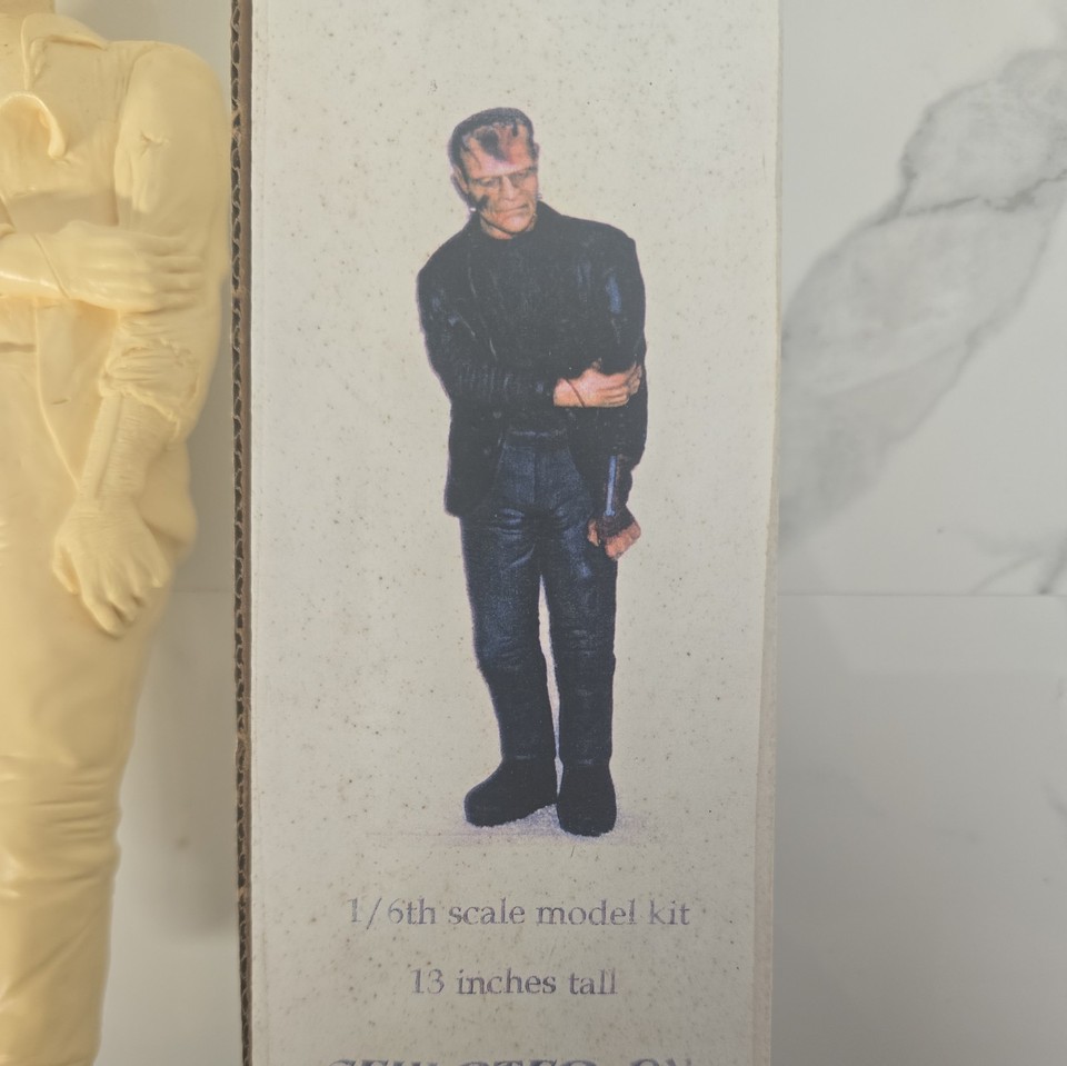Vintage Fatman Productions ~ "The Monster" FRANKENSTEIN Resin Model Kit ...
